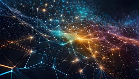 Premium Ai Image Digital Abstract Background Of Technological Processes Neural Networks And