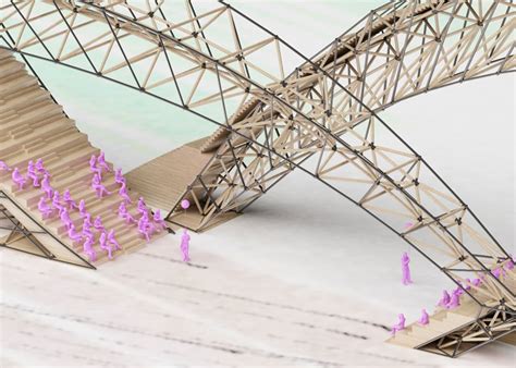 Lengths Of Bamboo Create The Giant Petals Of Pendas Blossom Gate