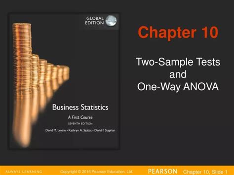 PPT Two Sample Tests And ANOVA Differences Between Populations PowerPoint Presentation ID