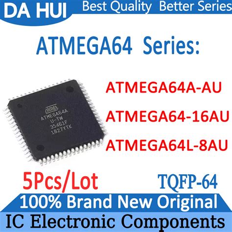 Atmega64a Au Atmega64 16au Atmega64l 8au Atmega64a Au Atmega64 16au