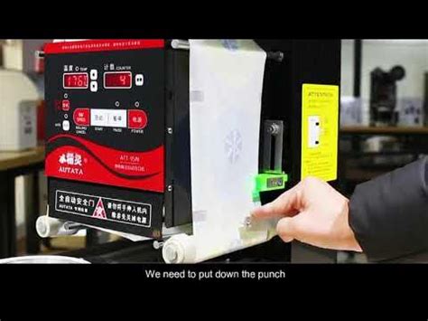 A Good Tool For Sealing Hot Drinks In Winter 丨 How To Use Rotary Punch