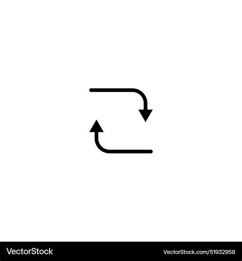 Reload Refresh Icon Perfect For Updating Vector Image