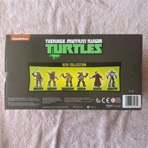 Playmates Nickelodeon Tmnt 2012 6 Figure Shellraiser Bundle Pack Set New Sealed 4636203685