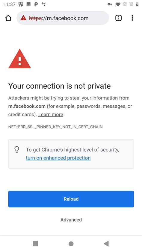 Bug Errceritificatetransparencyrequired On Android · Issue 325 · Toolkittoolkit
