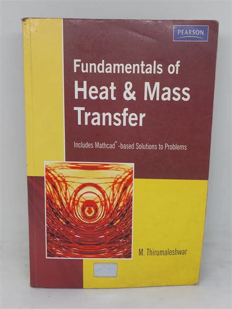 Fundamentals Of Heat And Mass Transfer Naresh Old Books Seller Purchaser