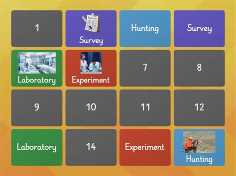Memory Game Matching Pairs
