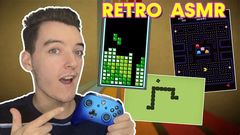 Asmr Playing Retro Arcade Games