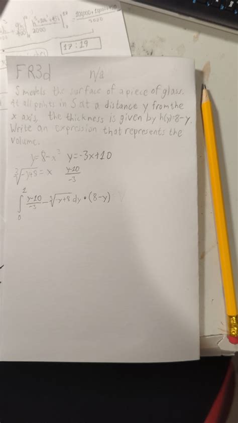 Did I Write This Integral Properly R Askmath