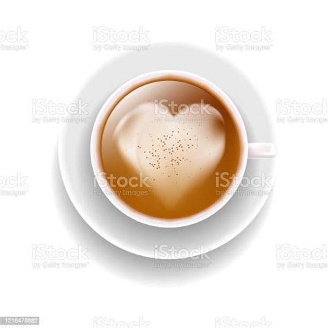 흰색 배경에 커피의 고립 된 컵 벡터 일러스트 디자인입니다 3차원 형태에 대한 스톡 벡터 아트 및 기타 이미지 3차원 형태