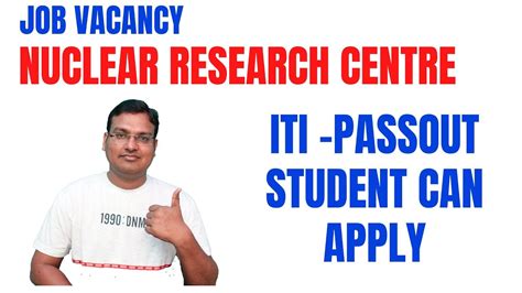 Job Vacancy For Cnc Vmc Operator In Nuclear Research Centre Iti