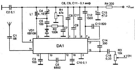 Схема Fm радиоприемника