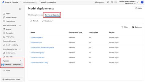 如何在 Azure Ai Foundry 入口網站中使用 Azure Ai 服務 Azure Ai Services