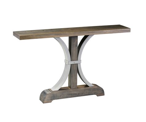 Buckle Console Table Amish Mercantile