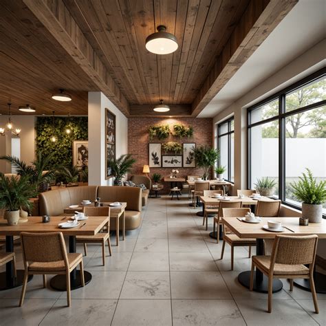 Scandinavian Style Restaurant Building Interior Design Ideas