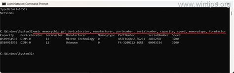 How To Check Ram Size Speed Manufacturer And Other Specs In Windows Wintips Org