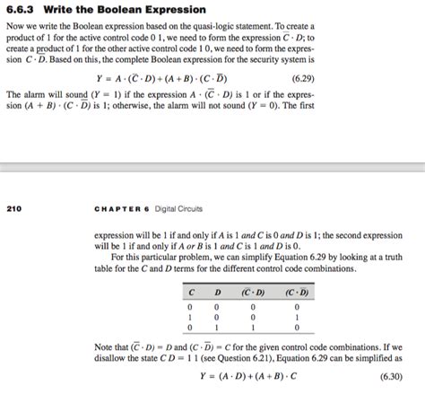 solved for the security system simplified boolean expression