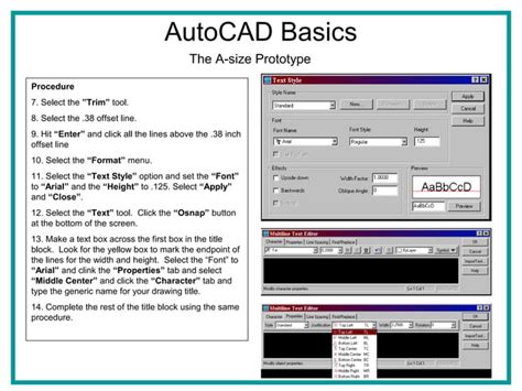 Auto Cad Basics Ppt Technology And Computing