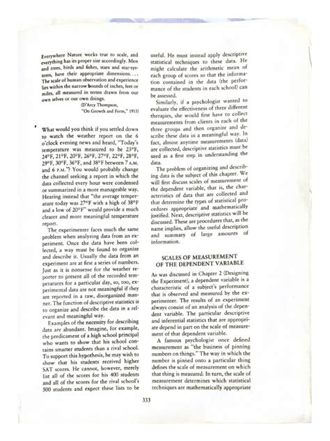 Snodgrass Et Al Scales Of Measurement Pdf