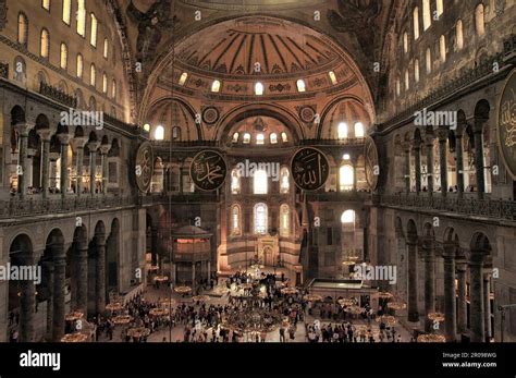 Hagia Sophia For Almost 500 Years The Main Mosque In Istanbul Turkey Aya Sofia Served As A