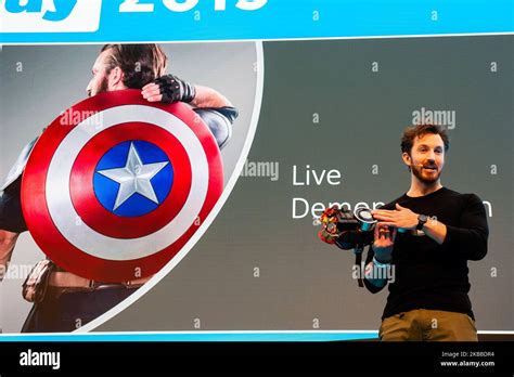 James Hobson Aka The Hacksmith Making A Live Demonstration During The Bright Day Festival In
