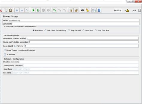 Testing The Login Page Using Load Testing Application