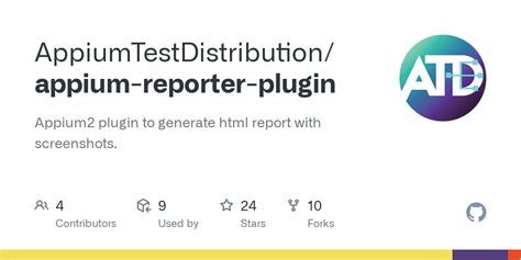 Github Appiumtestdistributionappium Reporter Plugin Appium2 Plugin