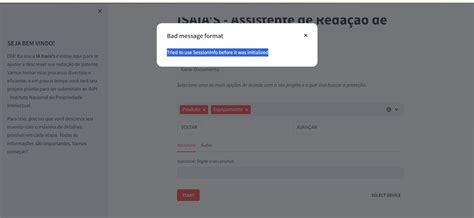 Have A Problem With Tried To Use SessionInfo Before It Was Initialized Using Streamlit