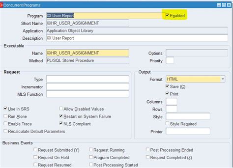 Oracle Applications Blog How To Disable Concurrent Program In Oracle Apps