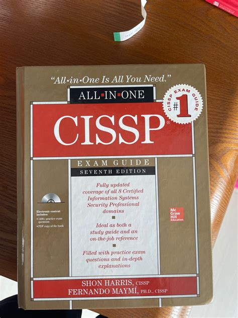 CISSP ALL In One Exam Guide Hobbies Toys Books Magazines Textbooks On Carousell