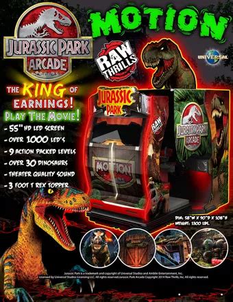 Jurassic Park Arcade 2015 Mobygames