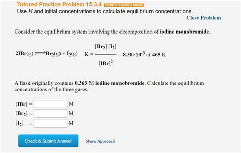 Solved Tutored Practice Problem 15 3 4 Counts Towards Grade