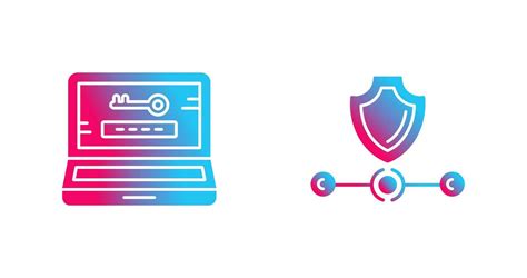 Password And Vpn Icon 32665647 Vector Art At Vecteezy