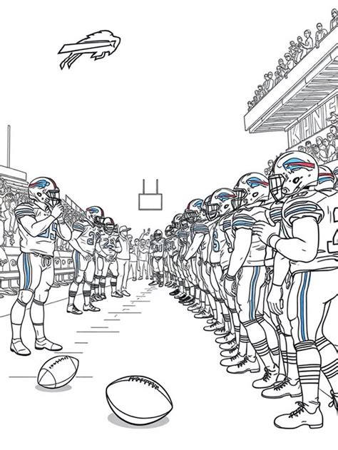 Nfl Coloring Pages Bills