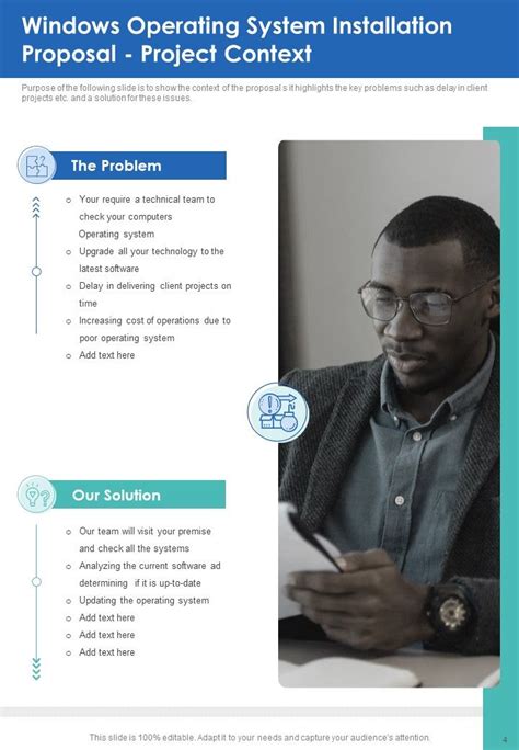 Windows Operating System Installation Proposal Example Document Report Doc Pdf Ppt