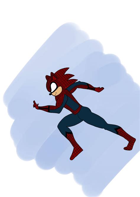 Sonic Spider Man By Montemanga On Deviantart