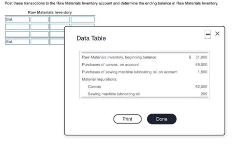 Solved Post These Transactions To The Raw Materials Chegg Com