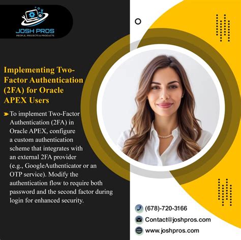 Josh Pros On Linkedin Joshpros Oracleapex Twofactorauthentication