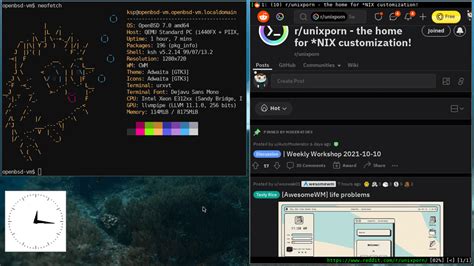 Cwm Simple Openbsd Rice Unixporn