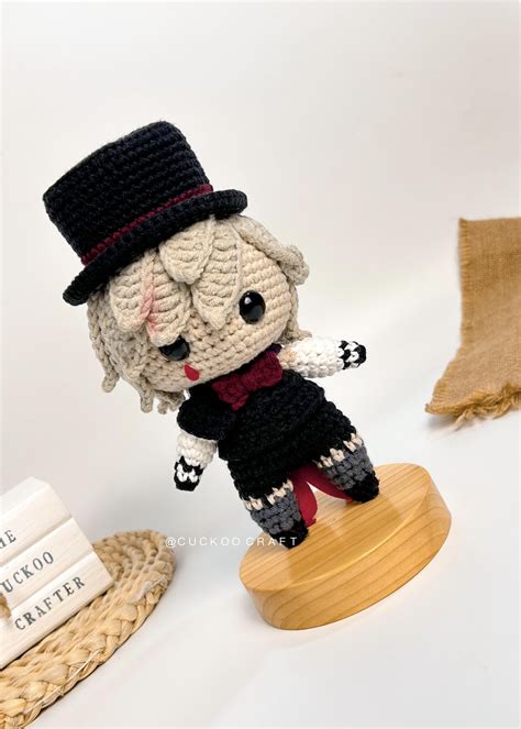 Just Finished Making Lyney Amigurumi Pattern By Me Rgenshinimpact