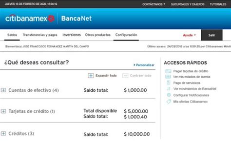 Banco Banamex Página 17 De 23 Ayuda Gob