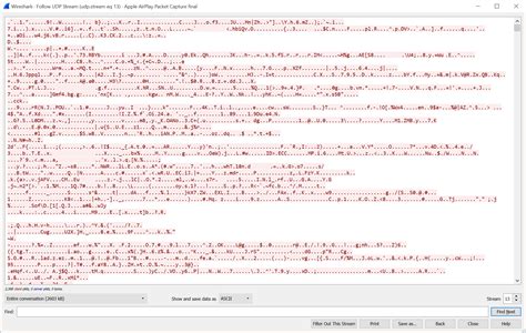 Apple Airplay Wireshark 06 Udp Stream 13 Rtp Audio Stream