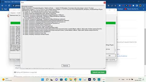 Unhandled Expection Error · Issue 3600 · Ksp Ckanckan · Github