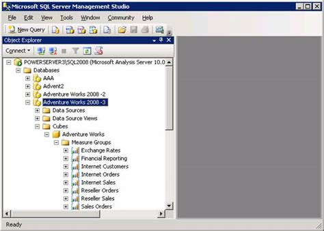 Restore Analysis Services Database Using Windows PowerShell And SQL