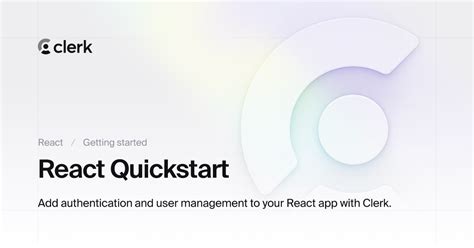 React React Quickstart
