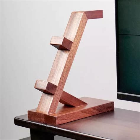 Streamlined Wooden Organizer For Game Controllers And Audio Accessories £3209 Picclick Uk