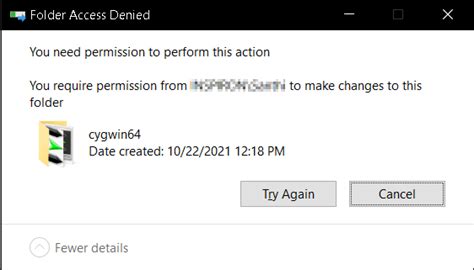 Fix Cannot Delete The Cygwin Folder Winhelponline