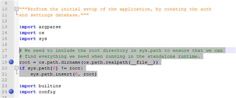 setup py load servers modulenotfounderror no module named config