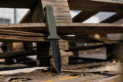 Demko Knives Armiger 4 Spear Point Arm4 80crv2 Od Spr Od Green Tpr