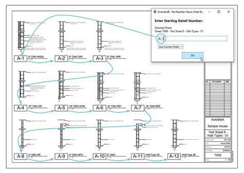 renumber views in revit evolvelab add in update