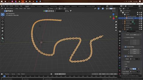 Instance Not Following Curve Modeling Blender Artists Community